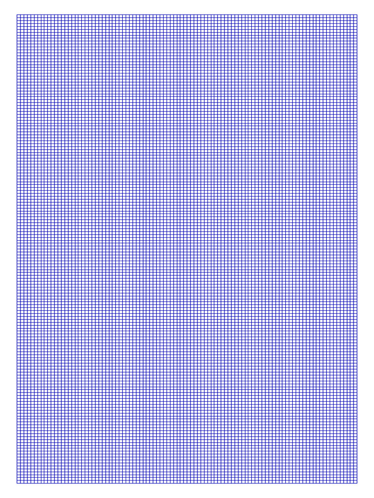 10x10 Graph Paper Blue Lines 11x17 | PDF