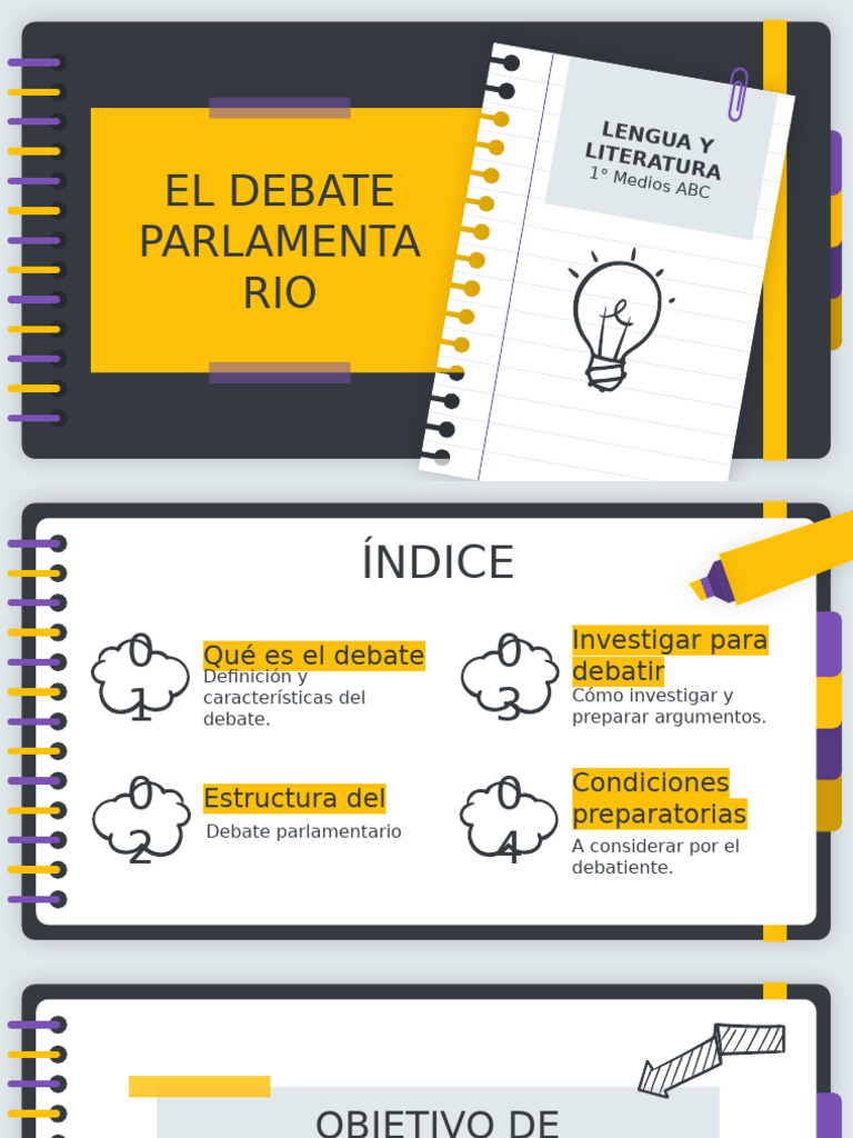 Guía Completa del Debate Parlamentario | PDF | Hablar en público ...