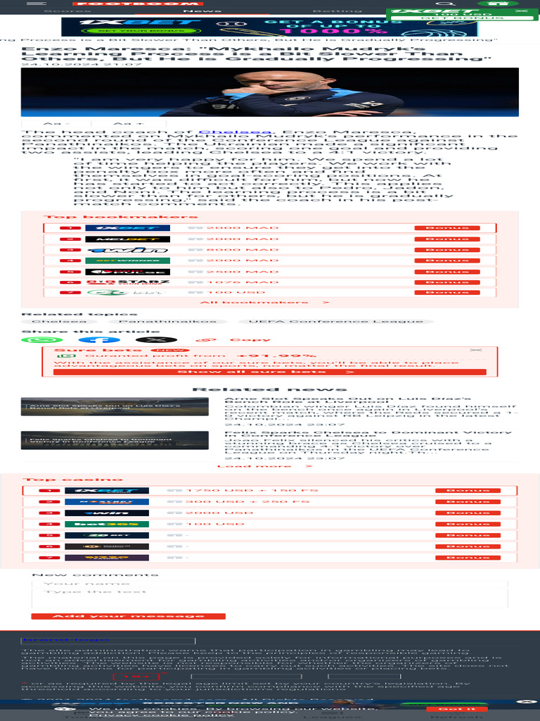Enzo Maresca Mykhailo Mudryk's Learning Process Is A Bit Slower Than Others, But He Is Gradually ...