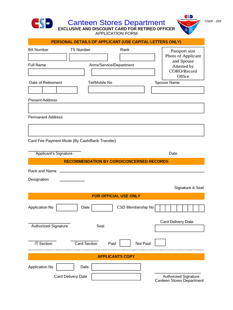 Exclusive & General Card Officers | PDF