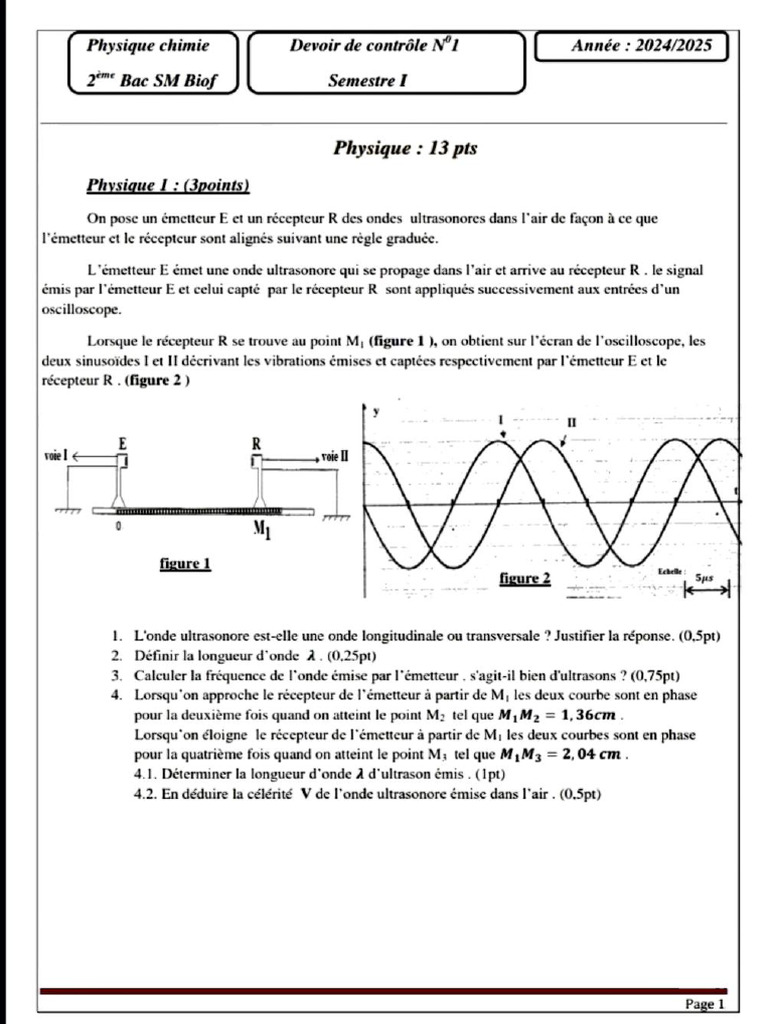 DS01 2BacSM Exemple 2 | PDF
