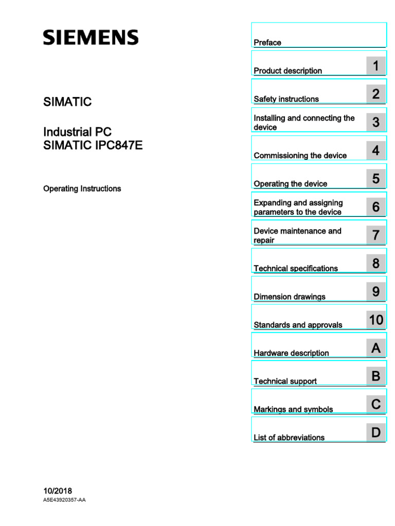 Ipc847e Operating Instructions EnUS en-US | PDF | Computer Hardware | Bios