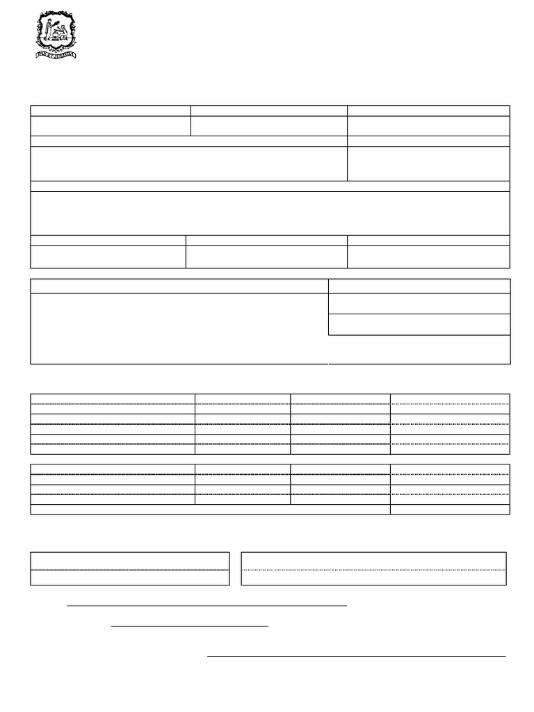 Change of Management Application Form | PDF