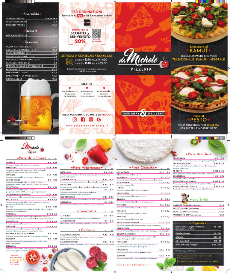 Menu Asporto | PDF