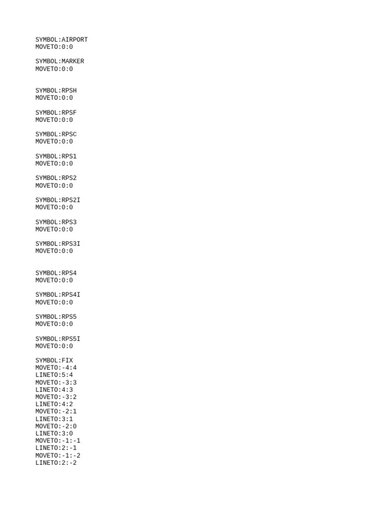 Top Sky Symbols | PDF | Computers | Technology & Engineering
