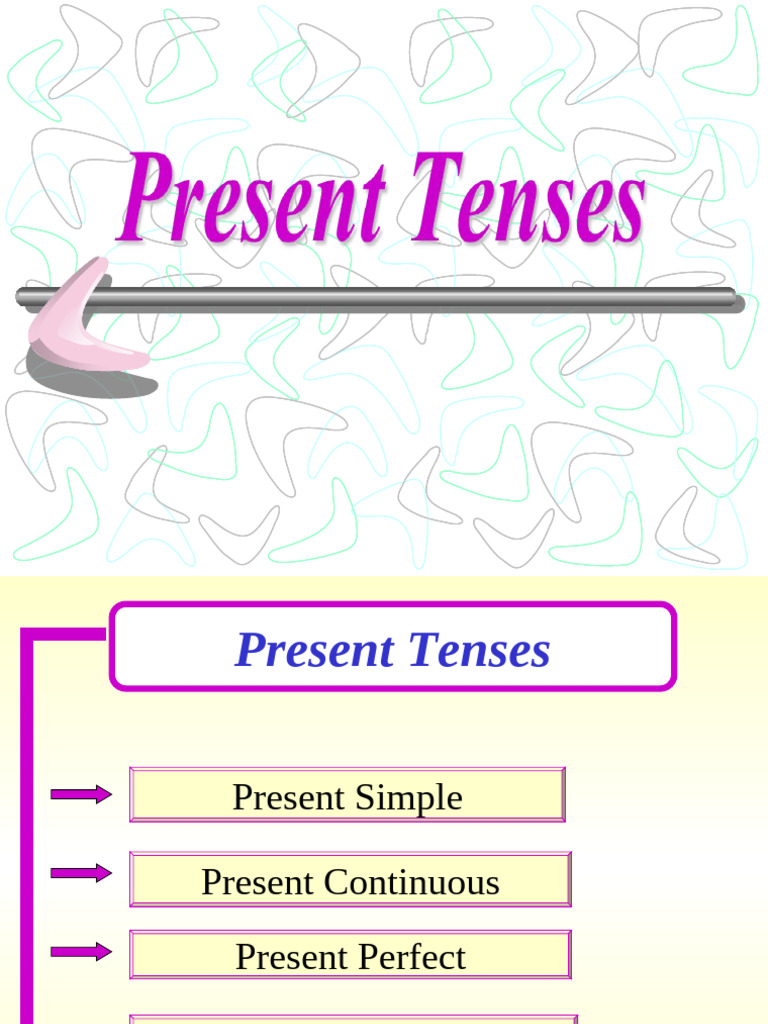 Present Tenses | PDF