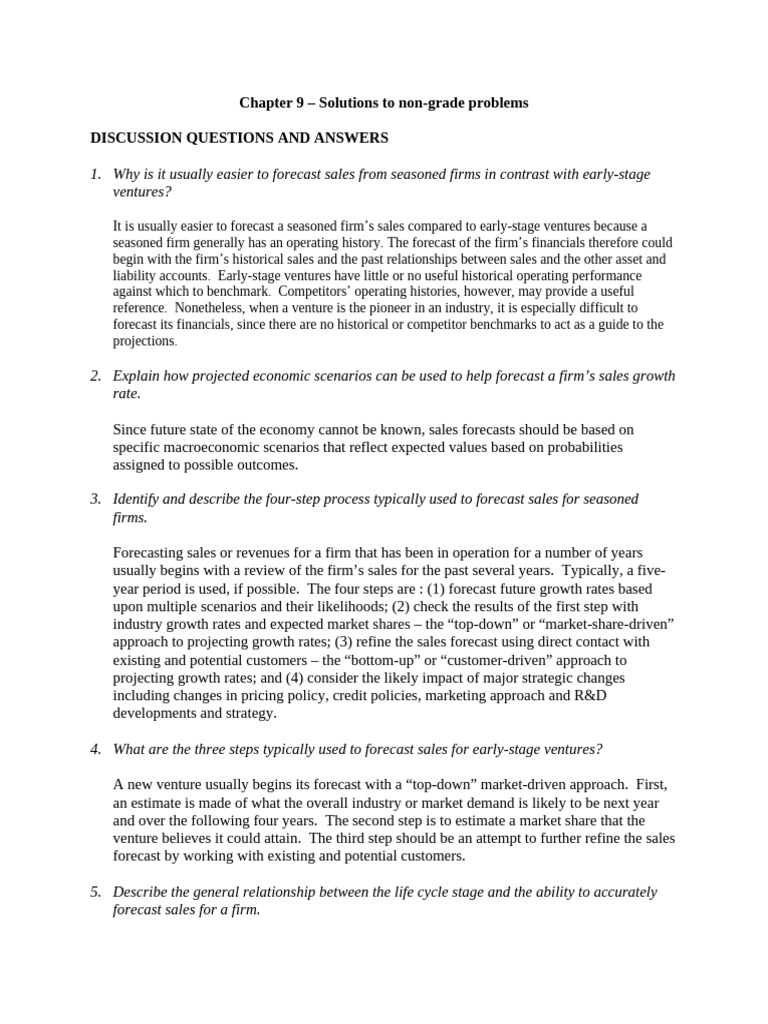 Chap. 9 - Solutions to Non Graded Problems Week 2 | PDF | Equity (Finance) | Balance Sheet