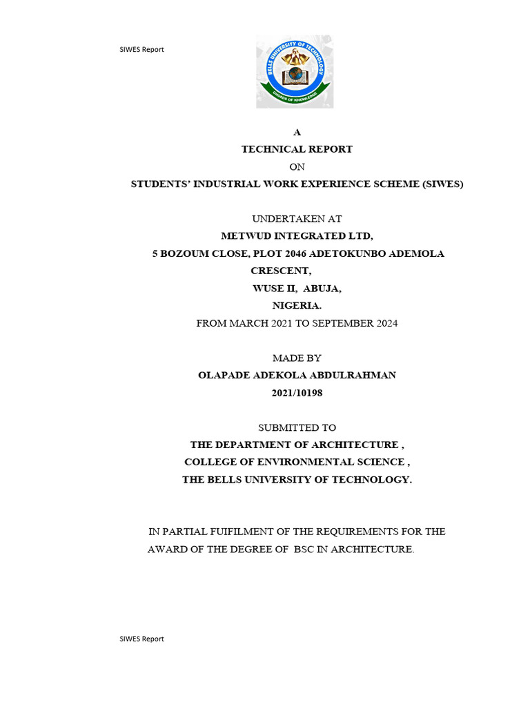 It Report Pdf Autodesk Revit Building Information Modeling