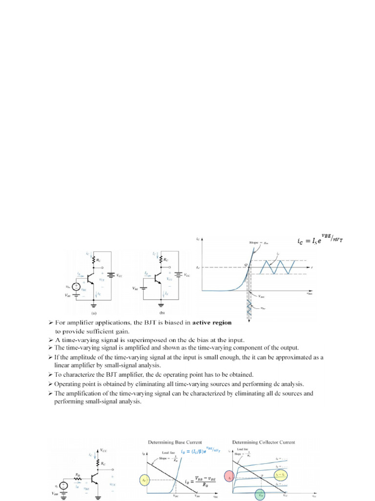 Lecture5 | PDF | Bipolar Junction Transistor | Amplifier