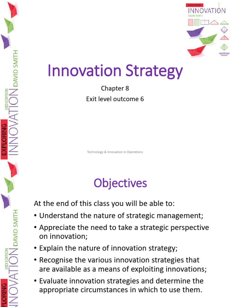 chapter08_ppt | PDF | Innovation | Strategic Management