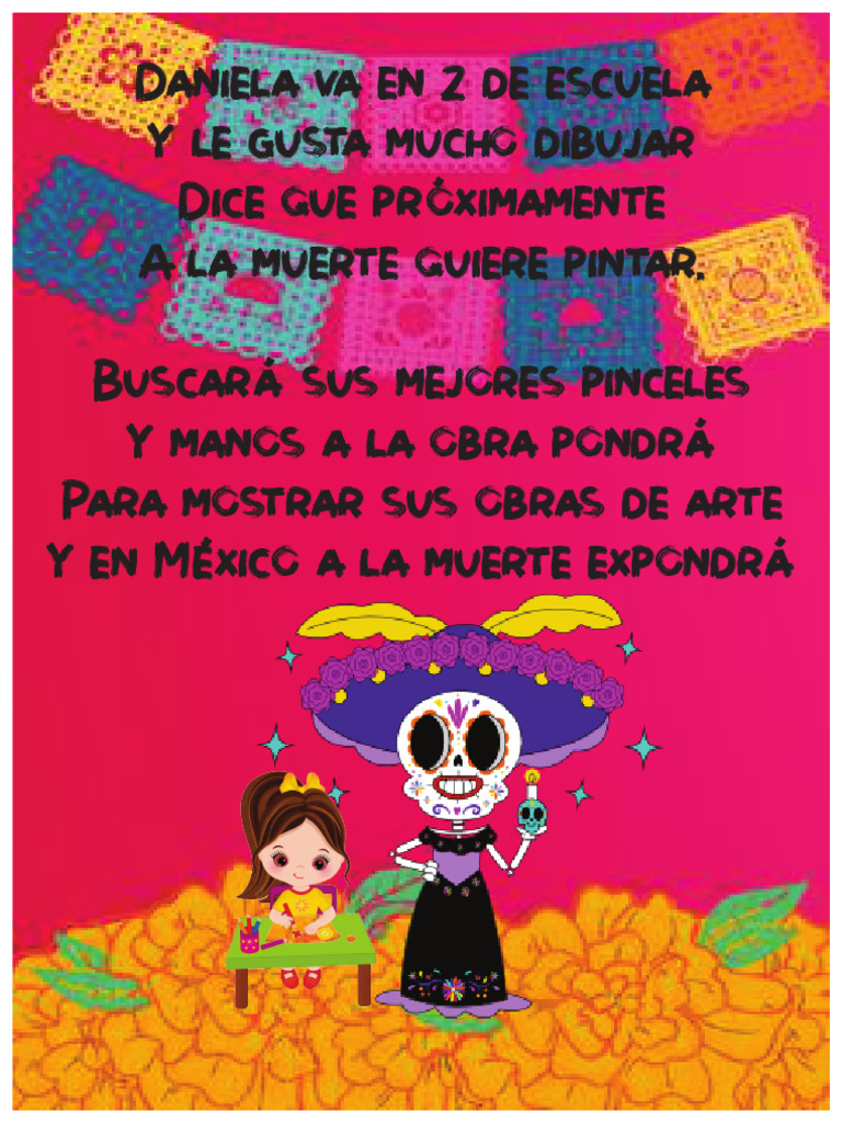 Calaberita de Daniela para Imprimir | PDF | Arte