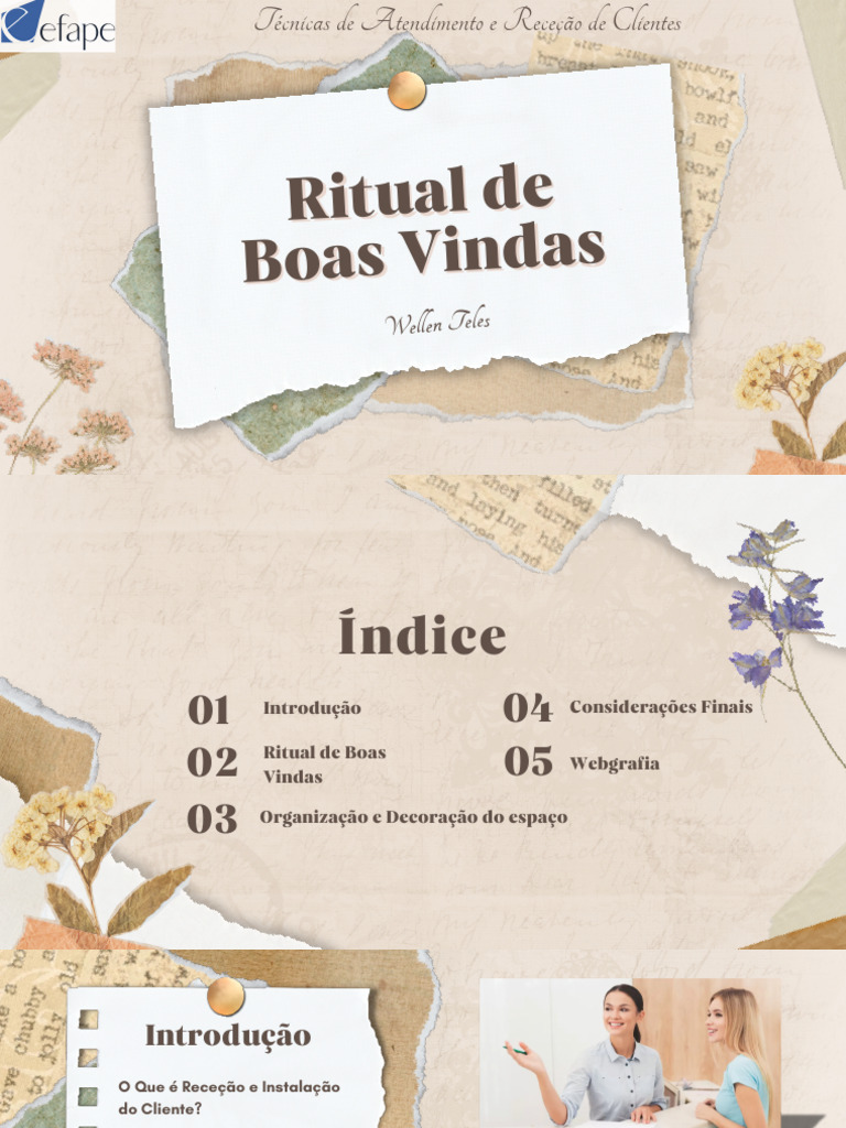 Wellen Teles_Ritual de Boas Vindas | PDF