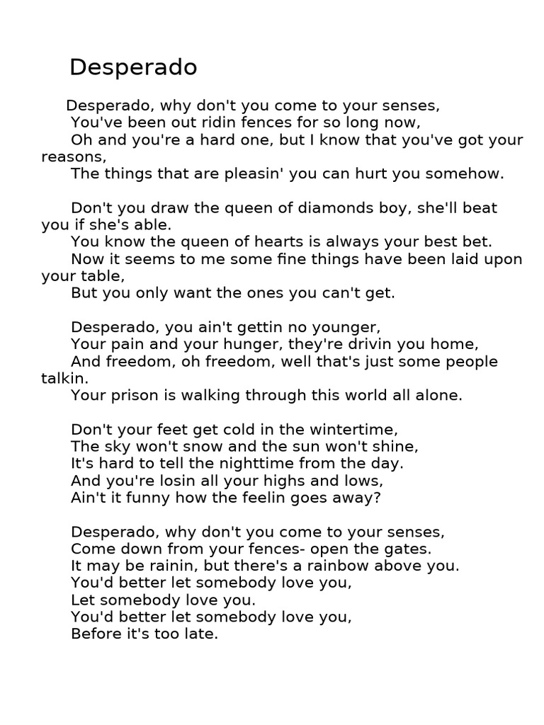 desperado | PDF