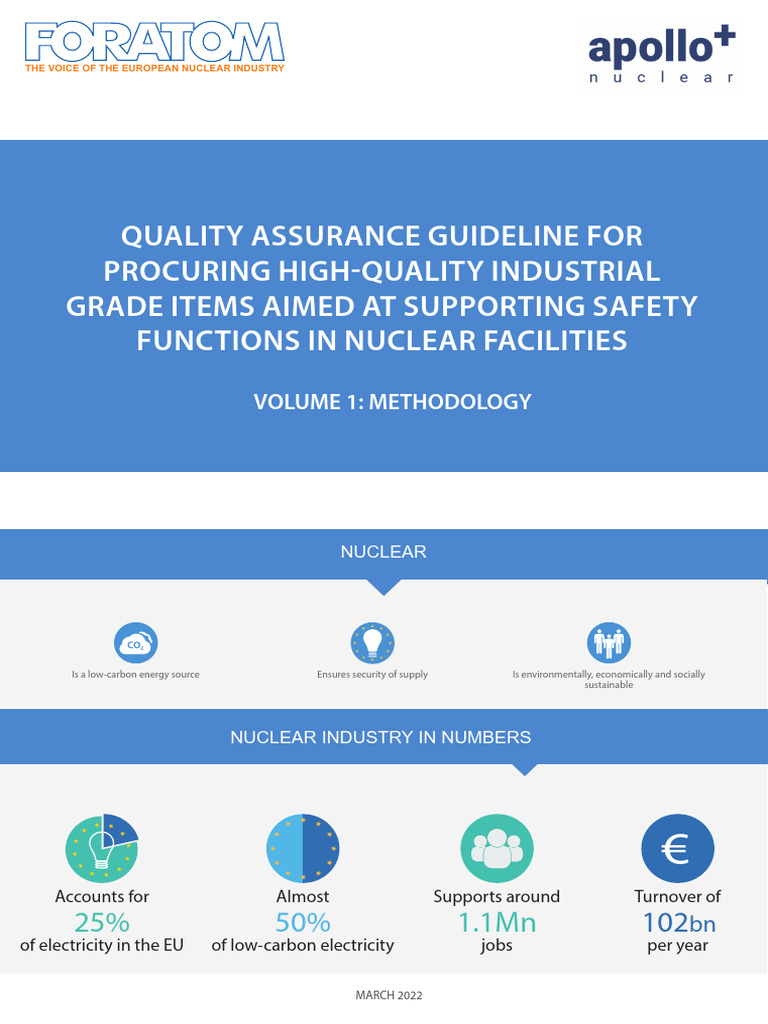 FORATOM guideline - Commercial-Grade dedication - Quality Assurance ...