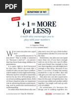 Creative Math: 1+1=Window Explained | PDF