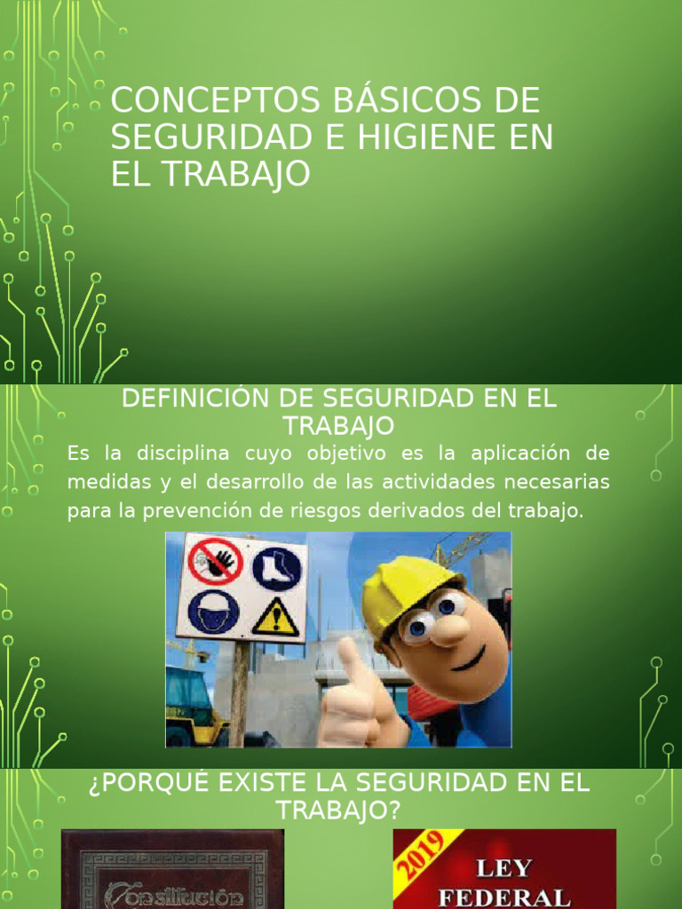 Conceptos Básicos de Seguridad e Higiene en El Trabajo | PDF | Riesgo