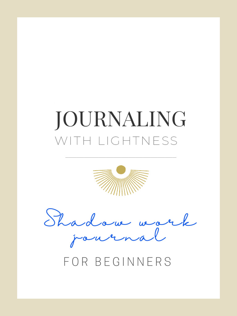 Shadow Work Journal Promptsfor Beginners | PDF | Shadow (Psychology) | Unconscious Mind