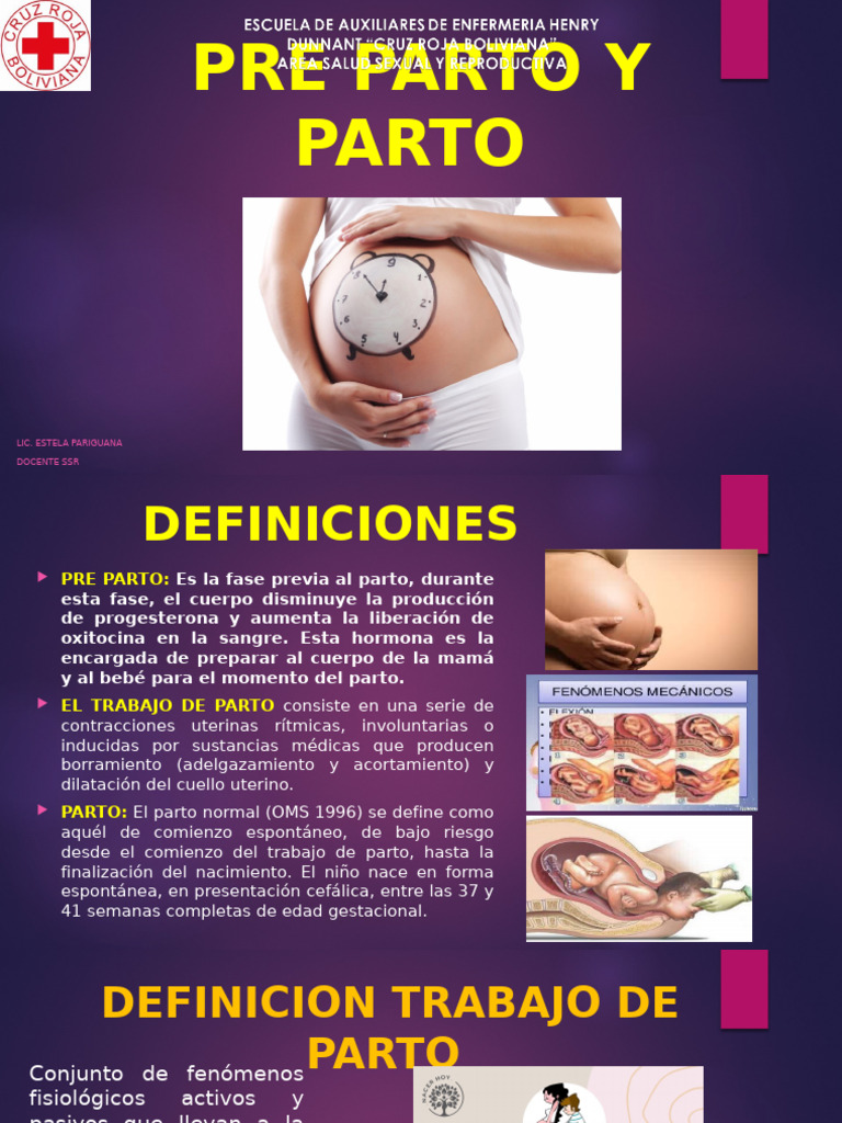 Proceso del Parto y sus Fases | PDF | Parto | Vagina