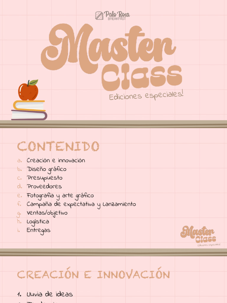 Master Class Ediciones | PDF