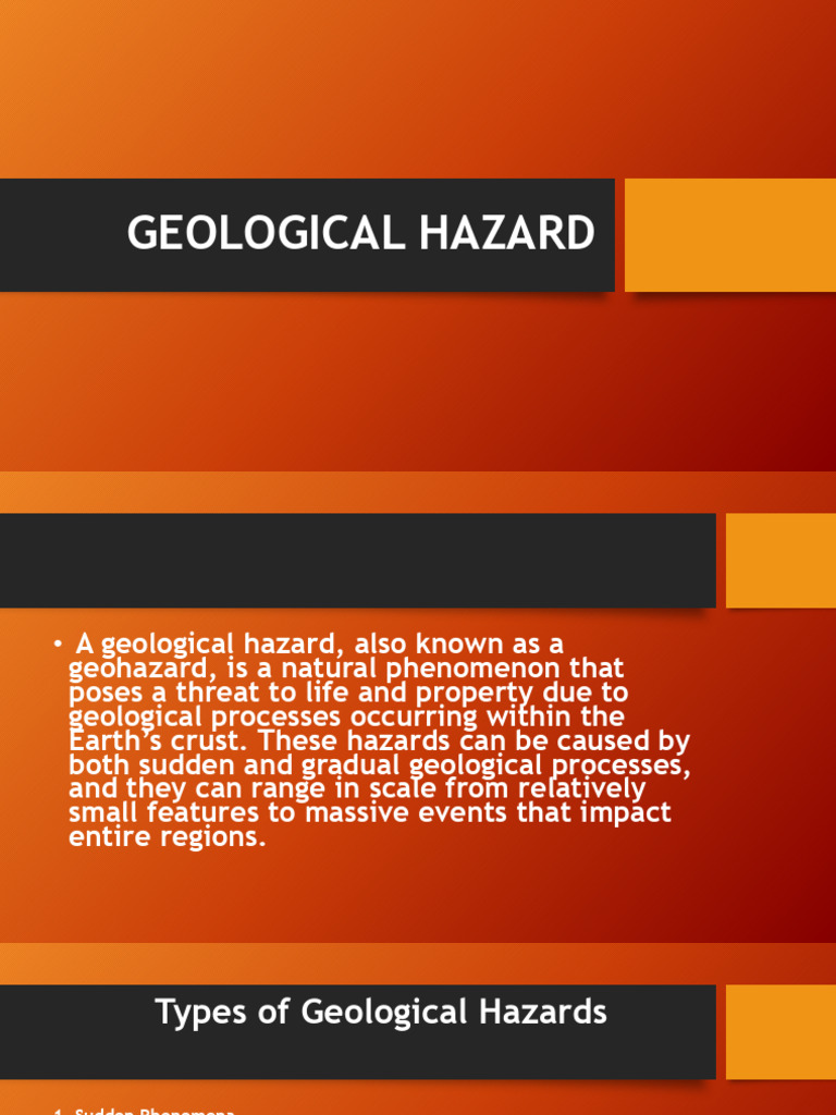 Geological Hazard | PDF | Art