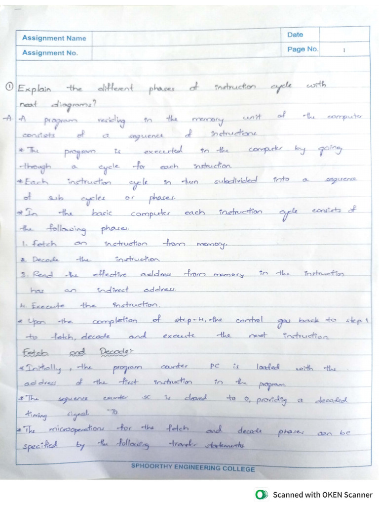 COA Assignment | PDF