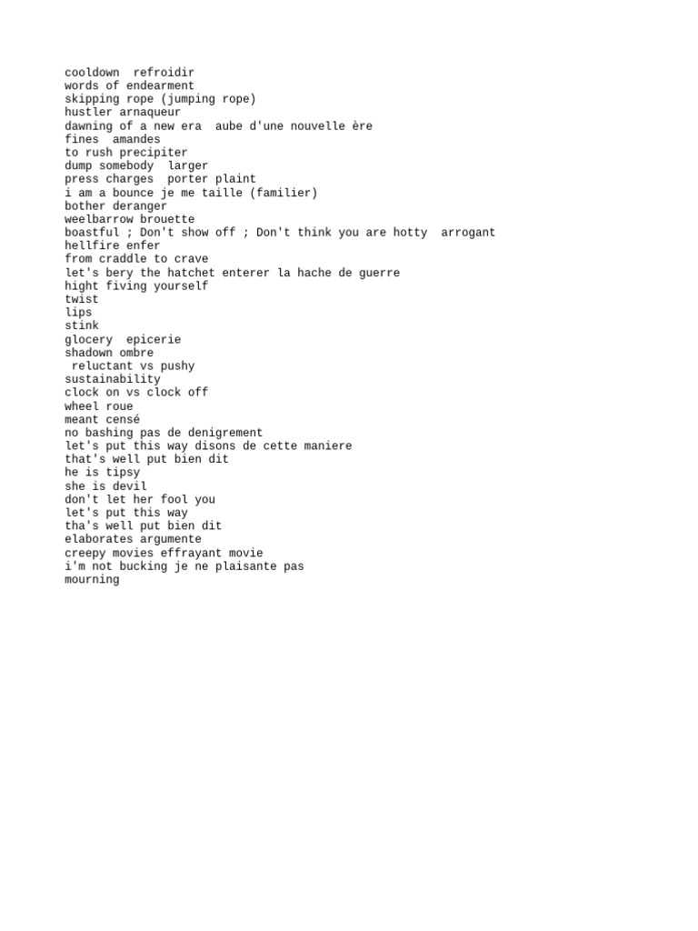 English Word | PDF