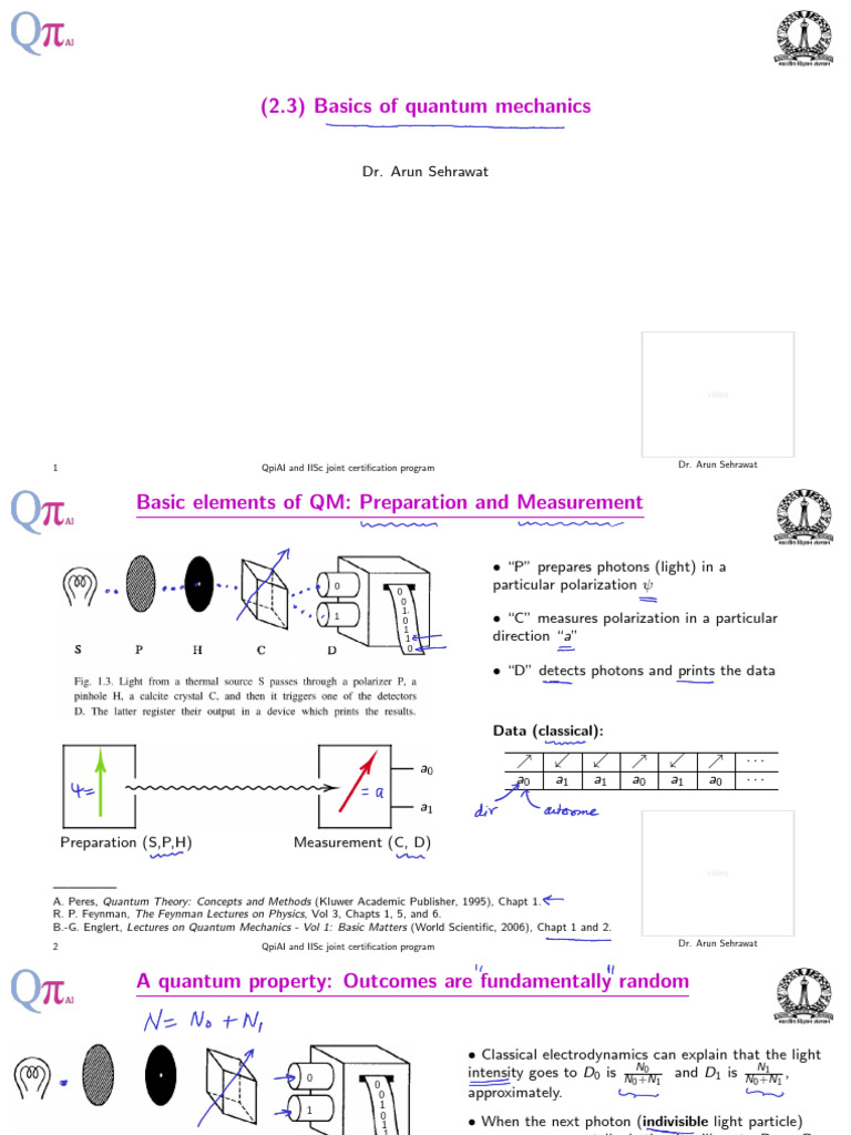 Quantum Mechanics for Beginners | PDF | Photon | Quantum Mechanics