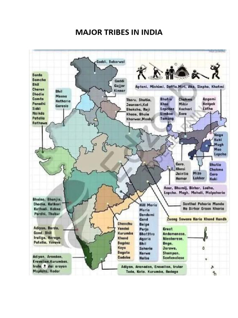 MAJOR TRIBES IN INDIA | PDF