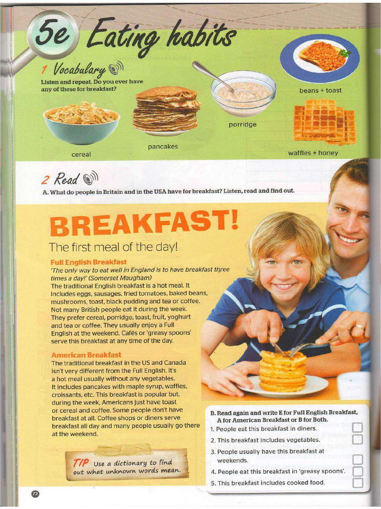 Reading Eating Habits | PDF