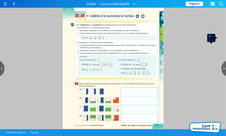 maZoneCEC 2.0 | PDF | Mathématiques | Arithmétique