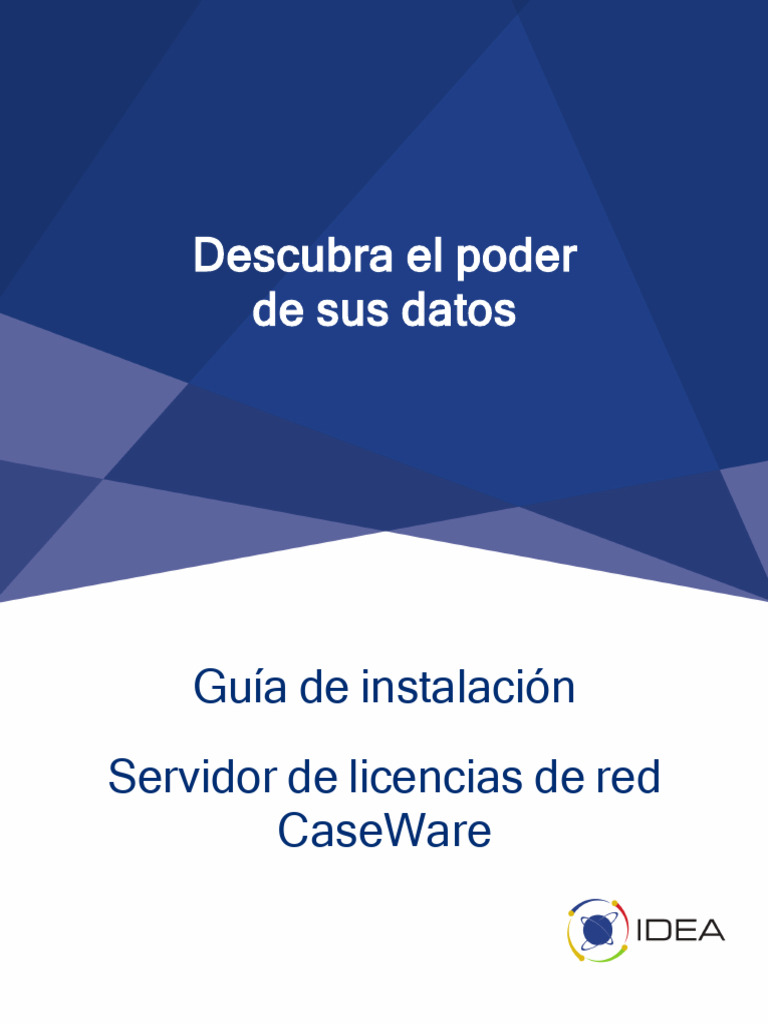 CaseWare Network License Server Installation Guide | PDF | Computación ...