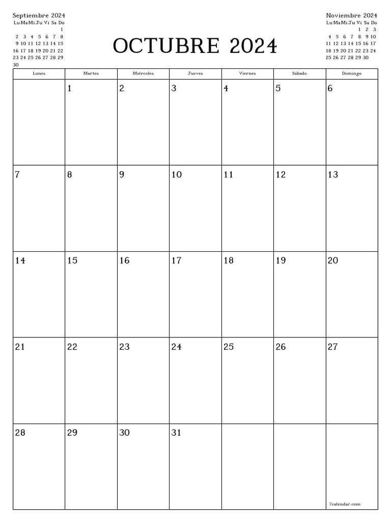 calendar october | PDF