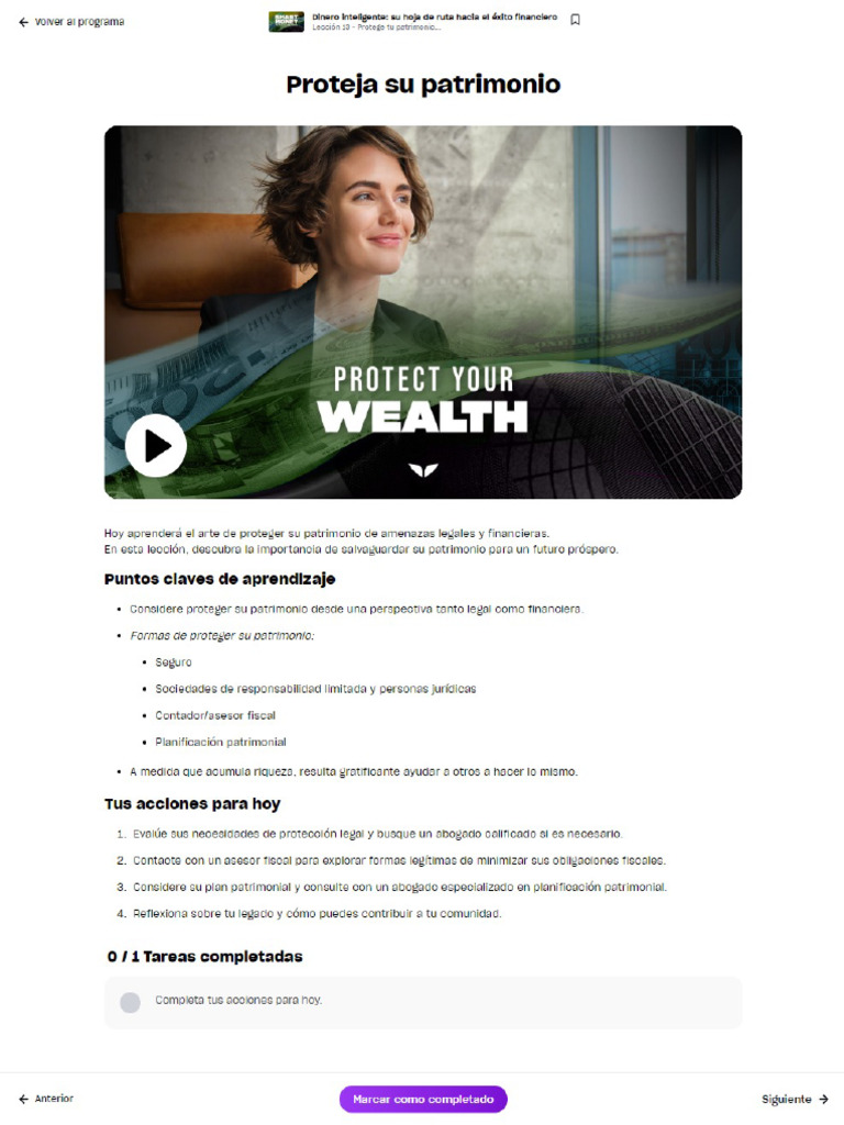Leccion 13 - Proteja su patrimonio | PDF