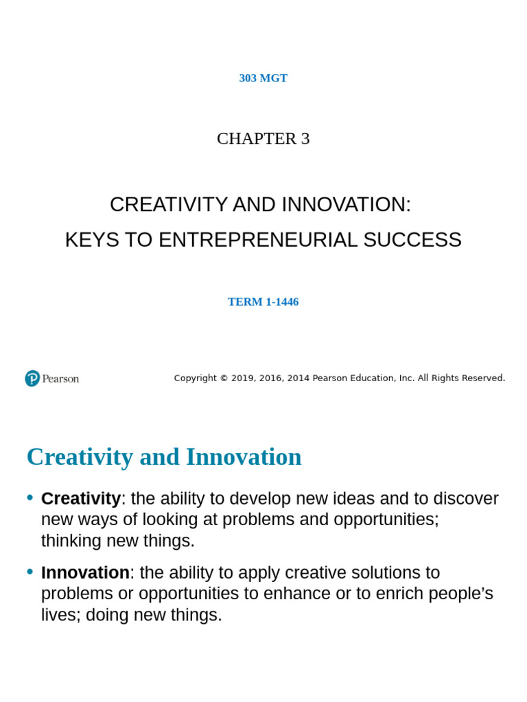 303.CH.3 | PDF | Creativity | Invention