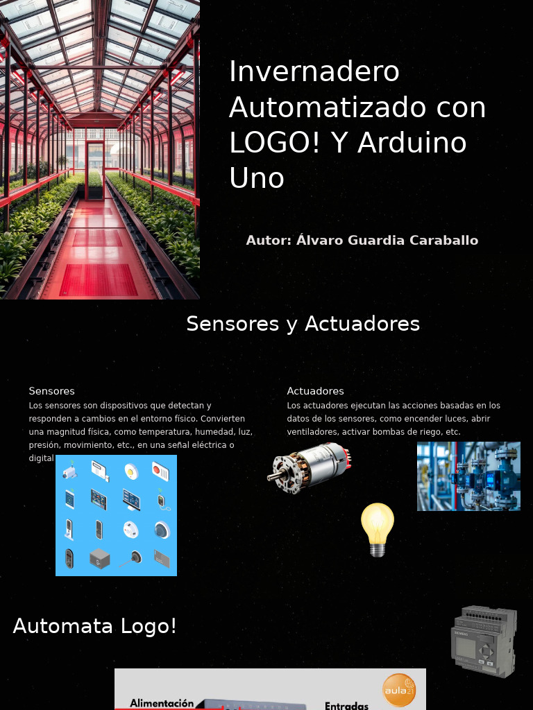 Invernadero Automatizado Con Arduino y LOGO | PDF | Arduino | Solenoide
