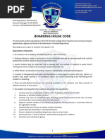 Boarding House Rules and Regulations | PDF | Boarding School | Justice
