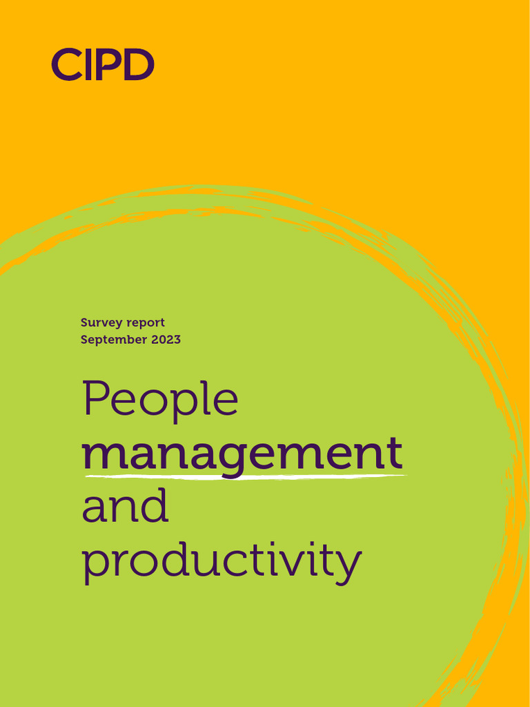 Cipd 2023 | PDF | Employment | Economic Growth