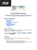 Biology Class 9 Notes - Chapter 1 | PDF