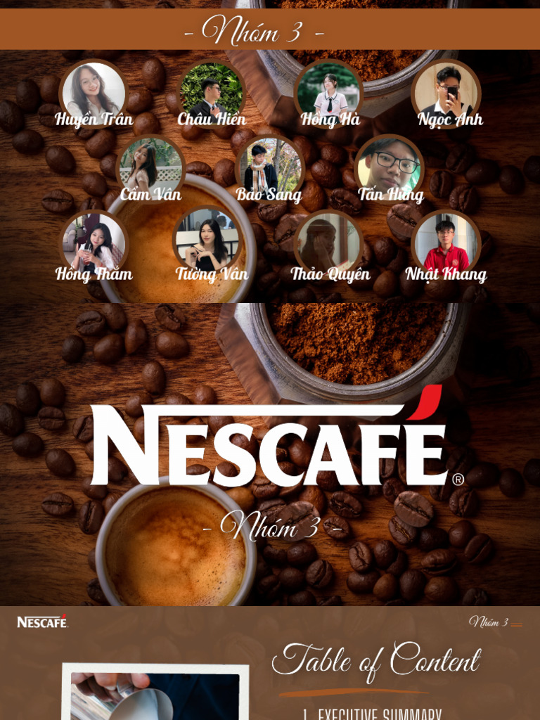 Nhóm 3 - Nescafé | PDF