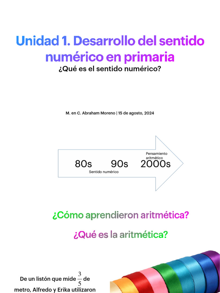 Sentido Numérico | PDF | Ciencia cognitiva | Matemáticas