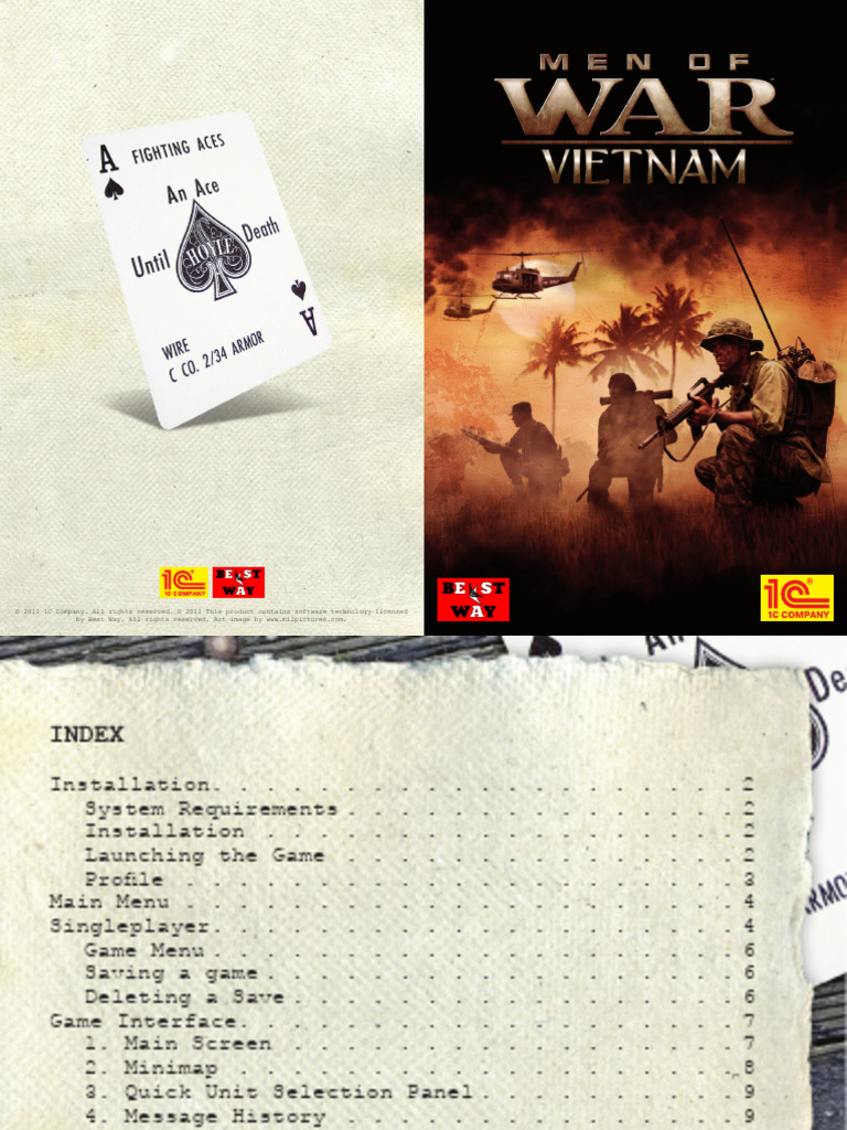 Men of War: Vietnam System Requirements | PDF | Anti Tank Warfare ...