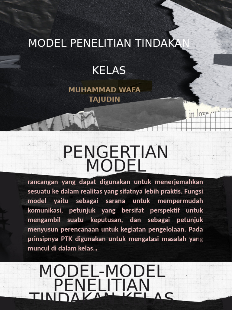 Model Penelitian Tindakan Kelas Efektif | PDF
