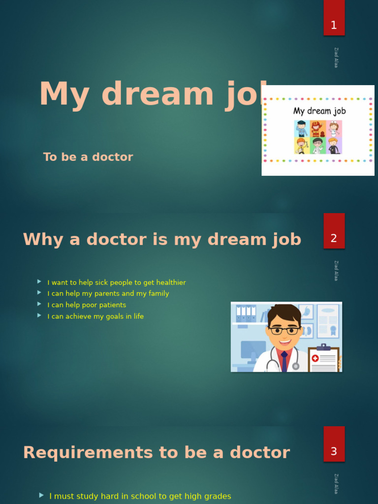 My Dream Job Ziad Alaa | PDF | Cardiology | Physician