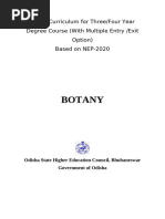 Botany BSC NEP | PDF | Bacteria | Taxonomy (Biology)