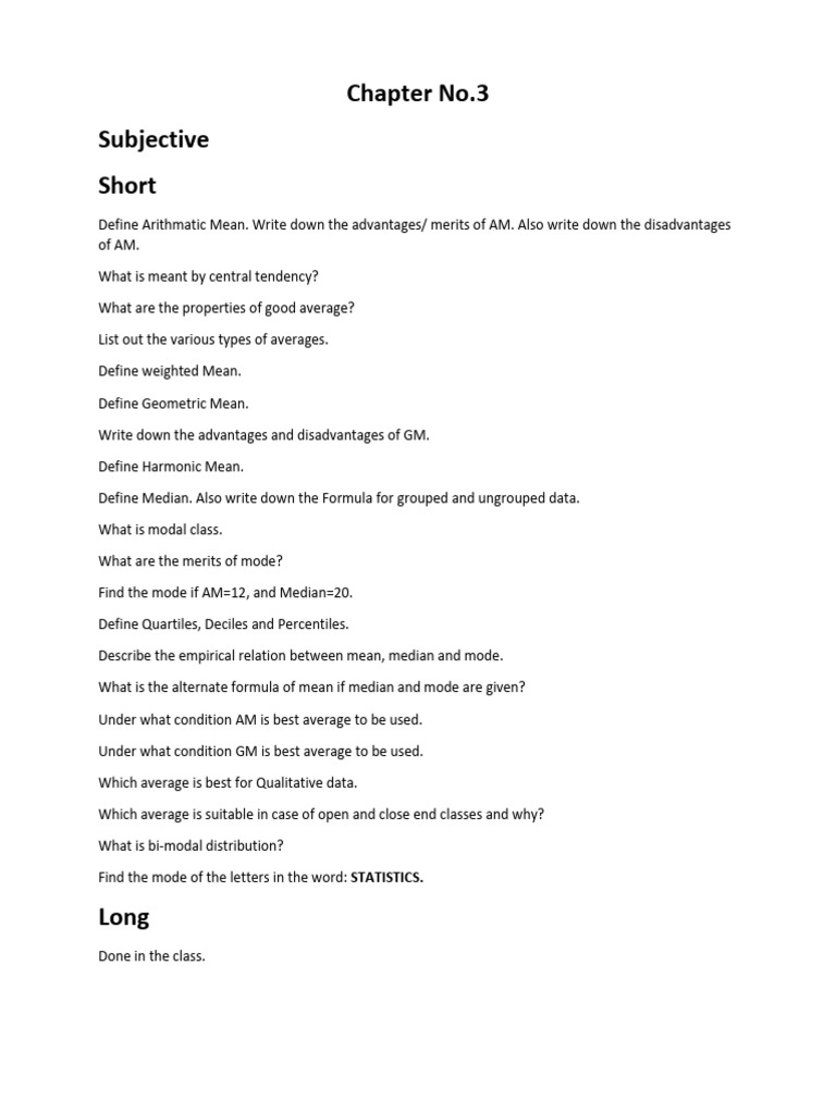 Short Qs | PDF | Teaching Methods & Materials