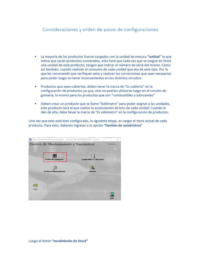 Consideraciones y Orden de Pasos de Configuraciones | PDF | Informática Consideraciones y Orden de Pasos de Configuraciones | PDF | Informática
