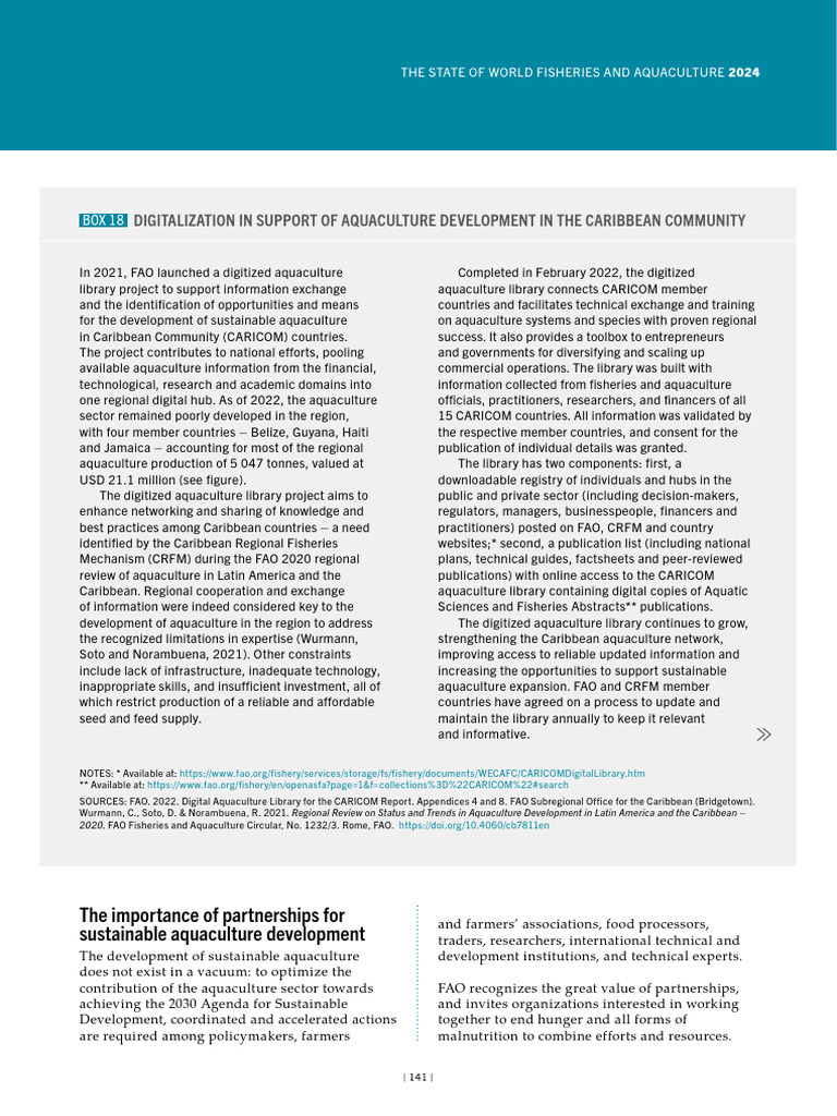 Sofia Fao 2024-171-264 | PDF | Aquaculture | Food And Agriculture ...