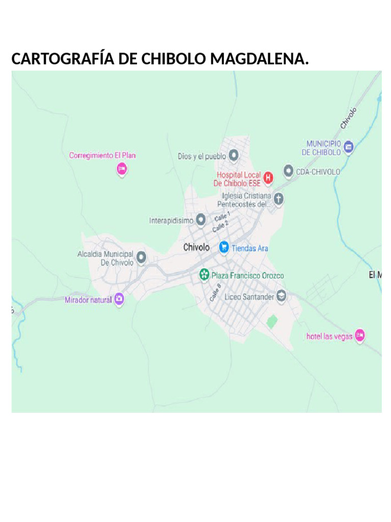 Cartografia Social Chibolo Magdalena | PDF