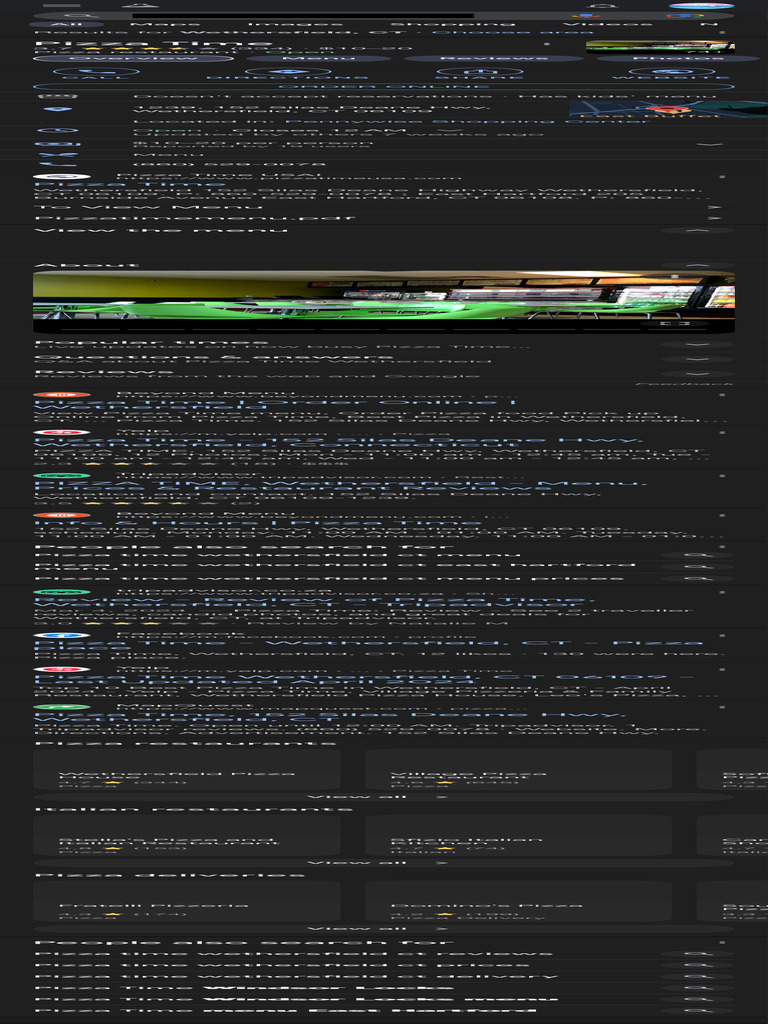 Pizza Time Wethersfield CT Menu & Info | PDF | Pizza | Italian Cuisine