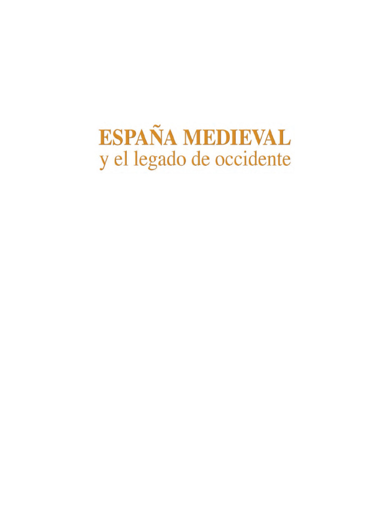España Medieval - B | PDF | Edades medias | España